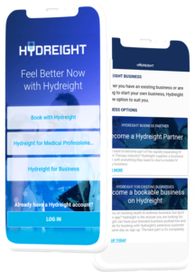 Hydreight® is a mobile Health and Wellness solution